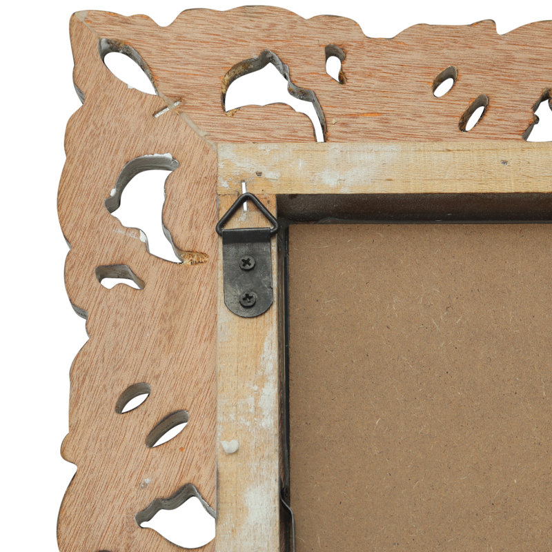 Ophelia & Co. Tripolia Distressed Wall Mirror | Wayfair